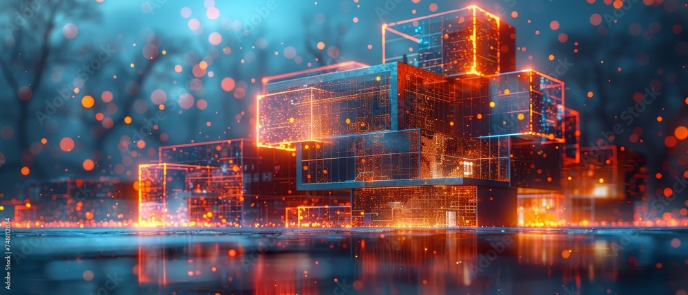 A smart building computer system architecture. A smart building ...