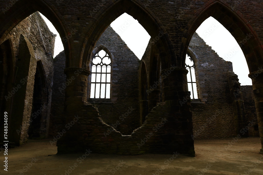 The Abbey of Saint-Mathieu de Fine-Terre is a former Breton monastery ...