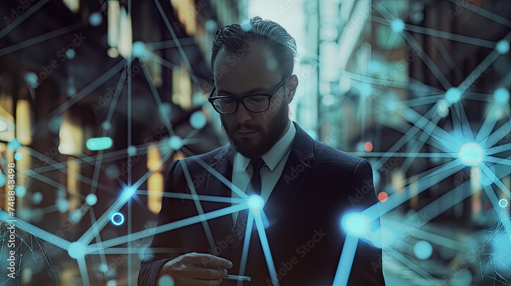 Foto de virtual reality engineering, engineers immersed in an immersive coding environment with ...