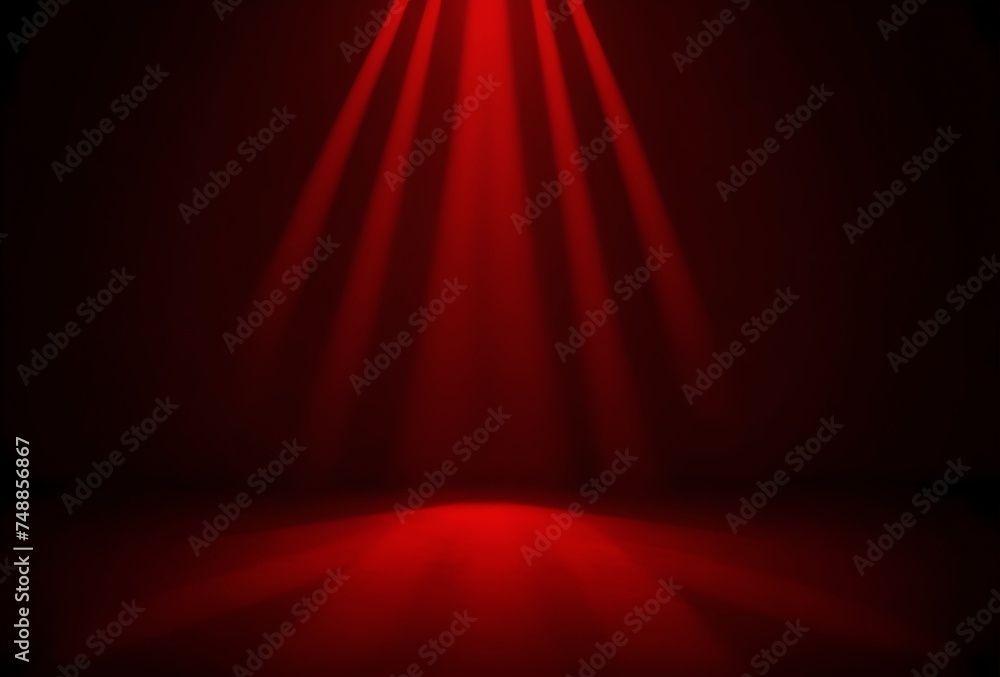 Fondo rojo simple, escenario minimalista con una luz suave al centro ...