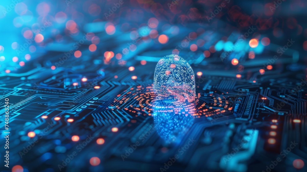 Digital Signature Fingerprint System and Finger scan authorized ...