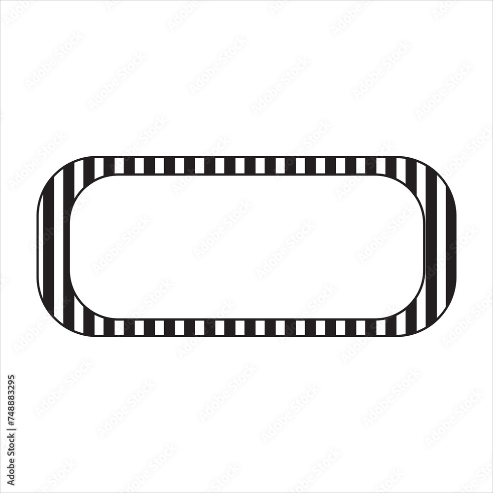 Traintrack, railroad, railway contour, silhouette vector illustration eps10 Stock Vector | Adobe ...