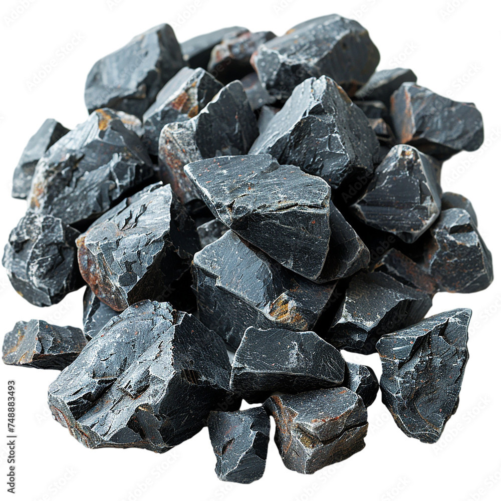 iron ore isolated on transparent background, element remove background ...