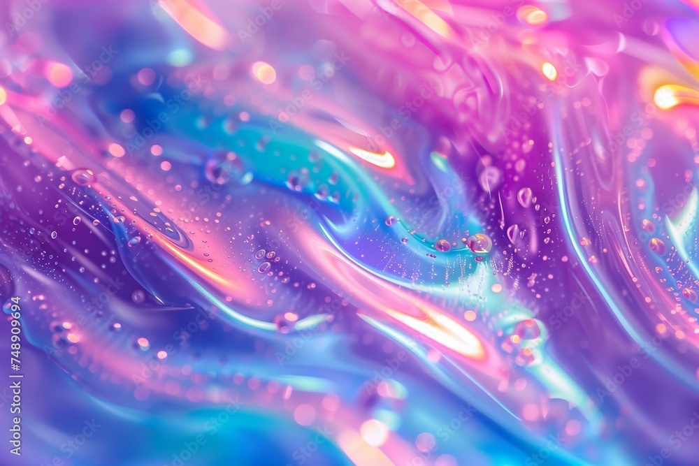 holographic slime asmr background Stock Photo | Adobe Stock