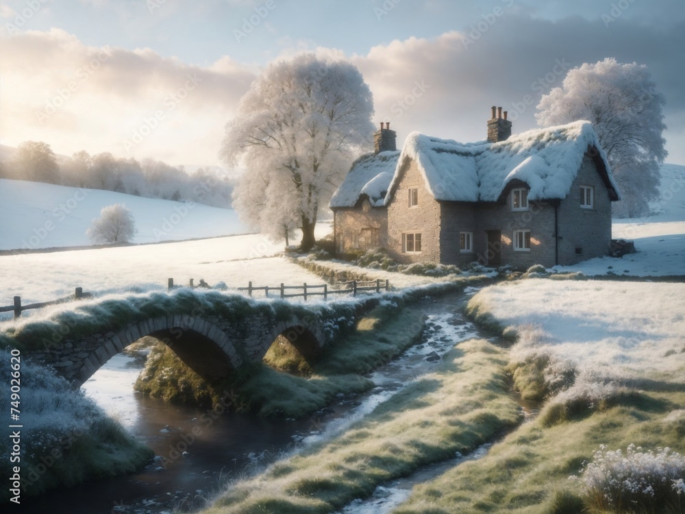 "Stormy Drama in the Dale: Gritty English Countryside Photography with ...