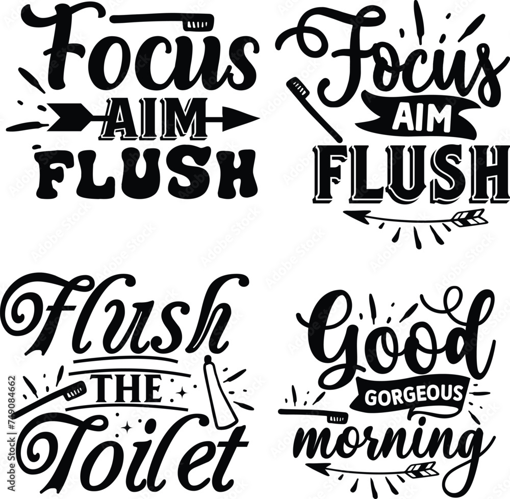 Funny Bathroom Svg Bundle Bathroom Sign Svg Bathroom Towel Svg Bathroom Funny Quotes