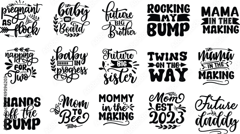 Pregnancy SVG Bundle, Baby Svg, Pregnant Svg, Maternity Svg, Mom To Be ... Pregnancy SVG Bundle, Baby Svg, Pregnant Svg, Maternity Svg, Mom To Be ...