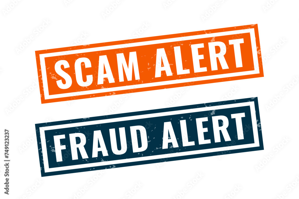fraud and scam alert warning backgrounds for cyber security Stock ...