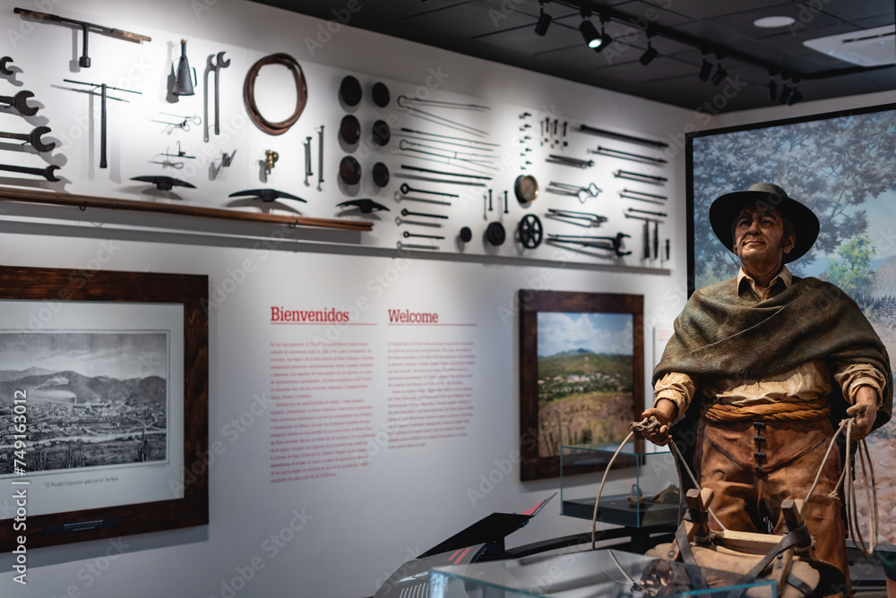 El Triunfo, Baja California Sur, Mexico 2023. This museum is dedicated ...