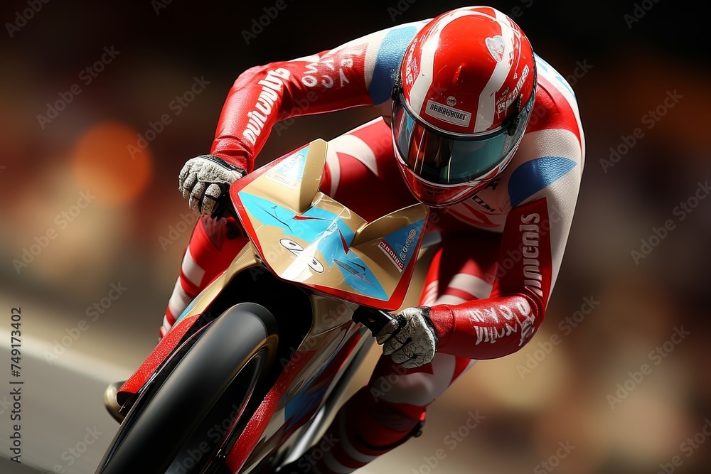 the exhilarating speed and intensity of olympic track cycling ...