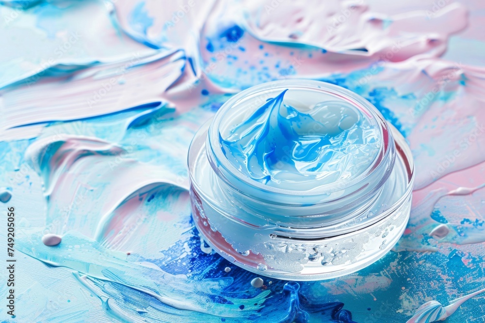 Beauty Face Skincare analysis Aloe Vera. Natural organic Skincare ...