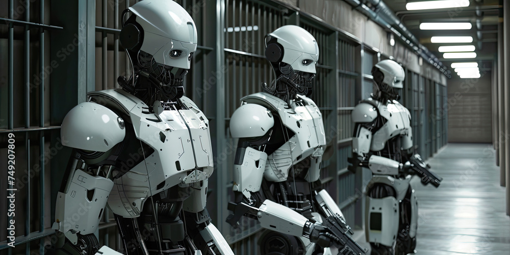 Jail, artificial intelligence robot prisoner, robots prison ...