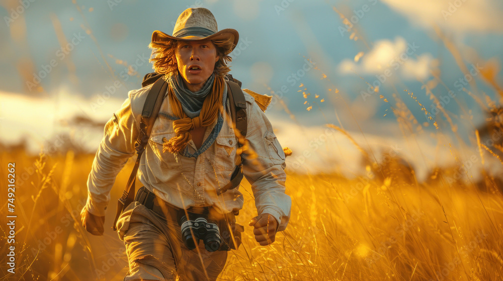 A white guy dressed as an explorer is at the heart of an exciting ...