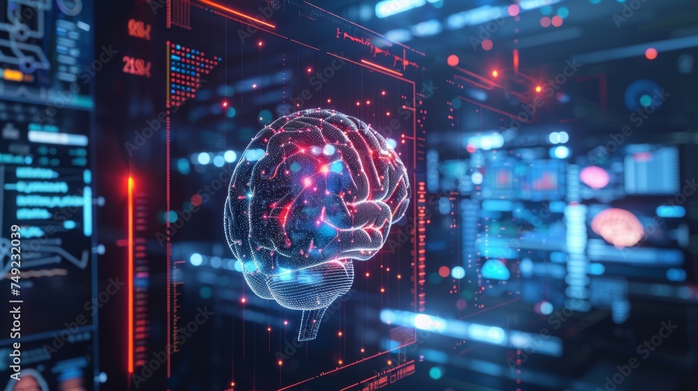 Digital Brain Model with Neural Activity Zones and Wellness ...