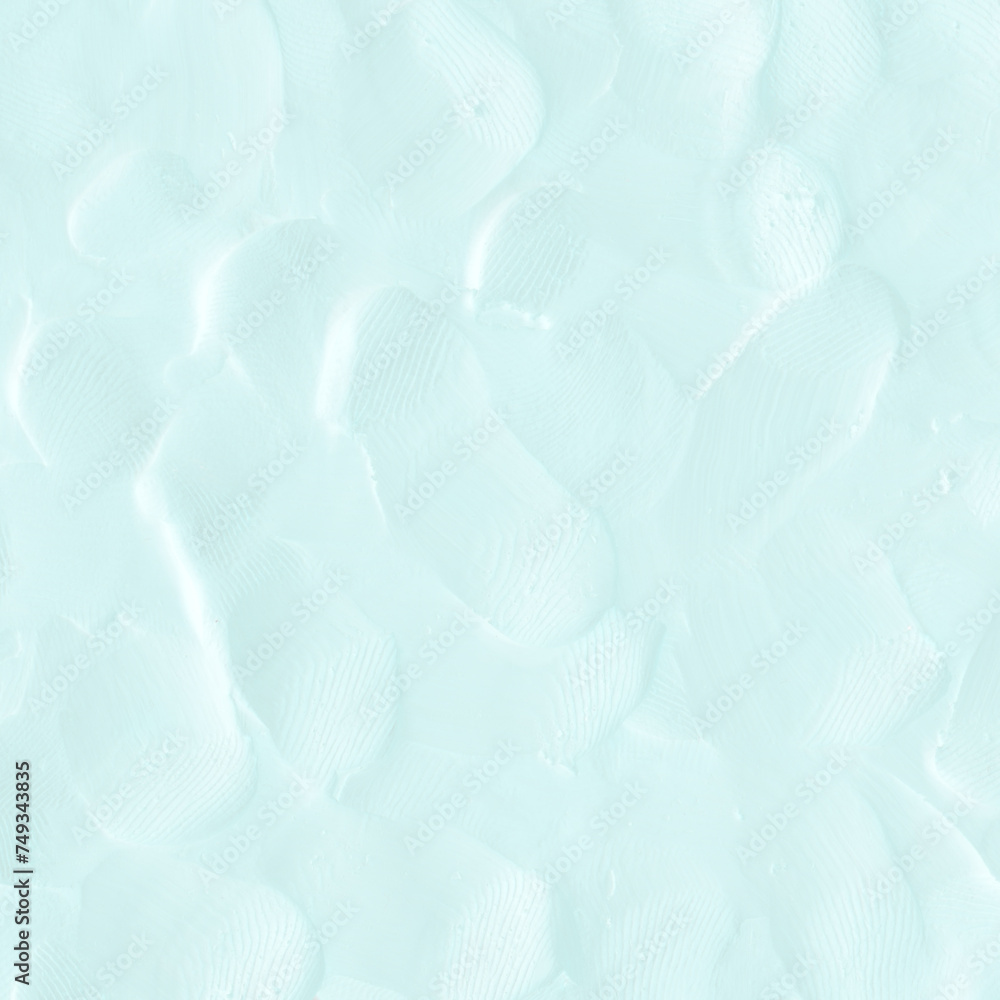 Aquamarine colored plasticine texture. Playdough textured background ...