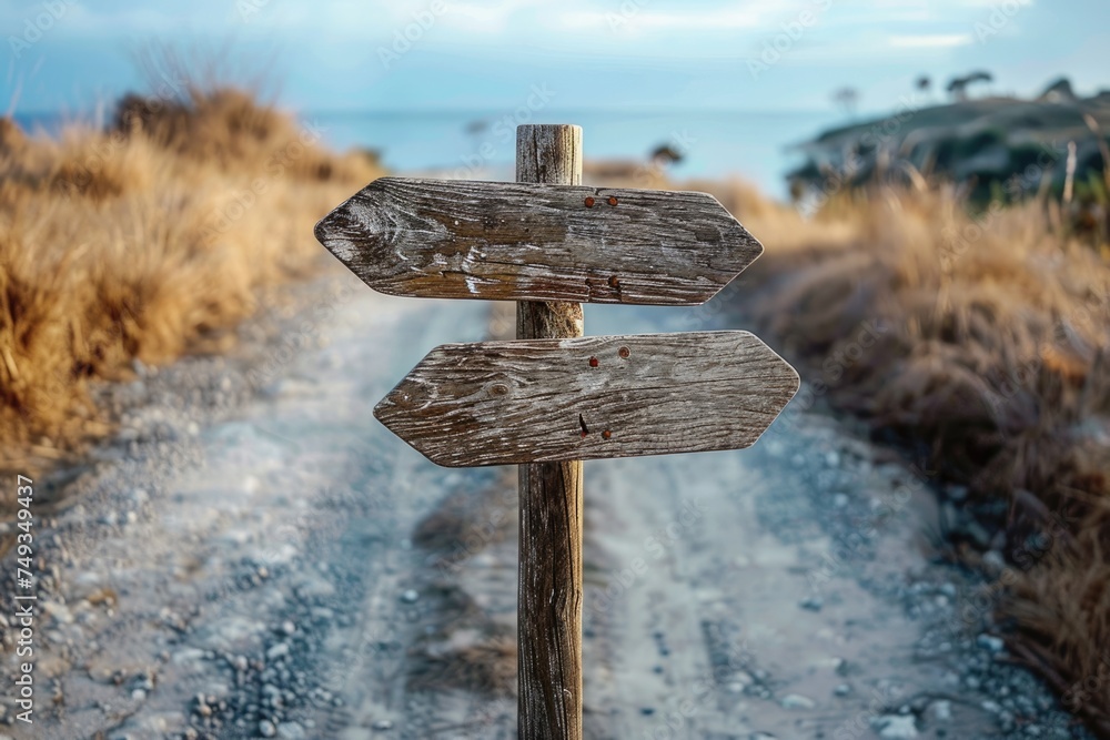 Choosing between two paths, leading to different outcomes and ... Choosing between two paths, leading to different outcomes and ...