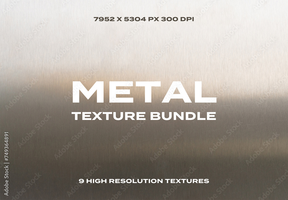Steel Metal Foil Sign Signboard Overlay Texture Pack Bundle Effect ...
