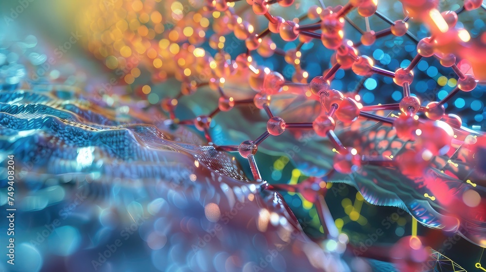 Materials science lab-themed images showcase the interdisciplinary ...