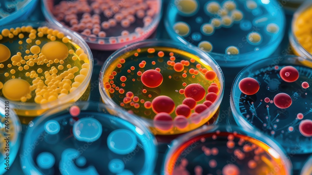 Microbiology lab-themed images showcase the role of microorganisms in ...