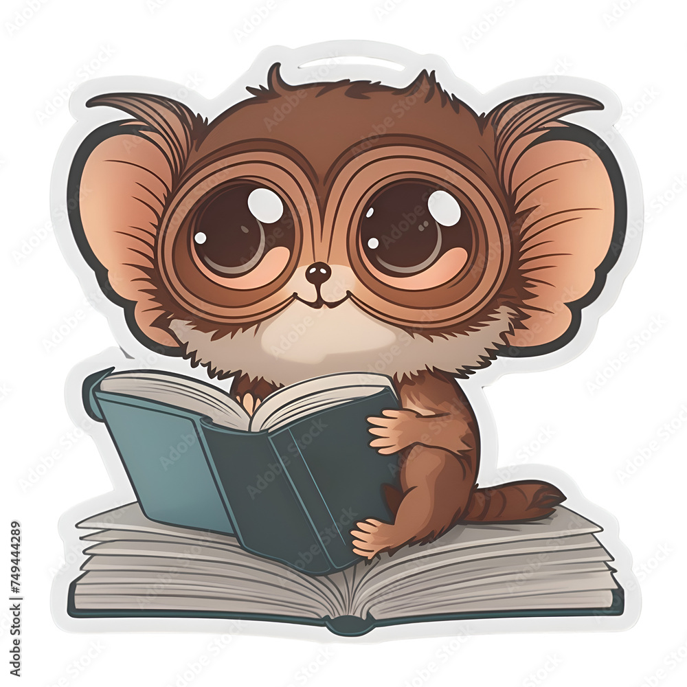 Tarsius Pumilus. The Adorable Charm of a Tiny Primate in Emote and Icon ...