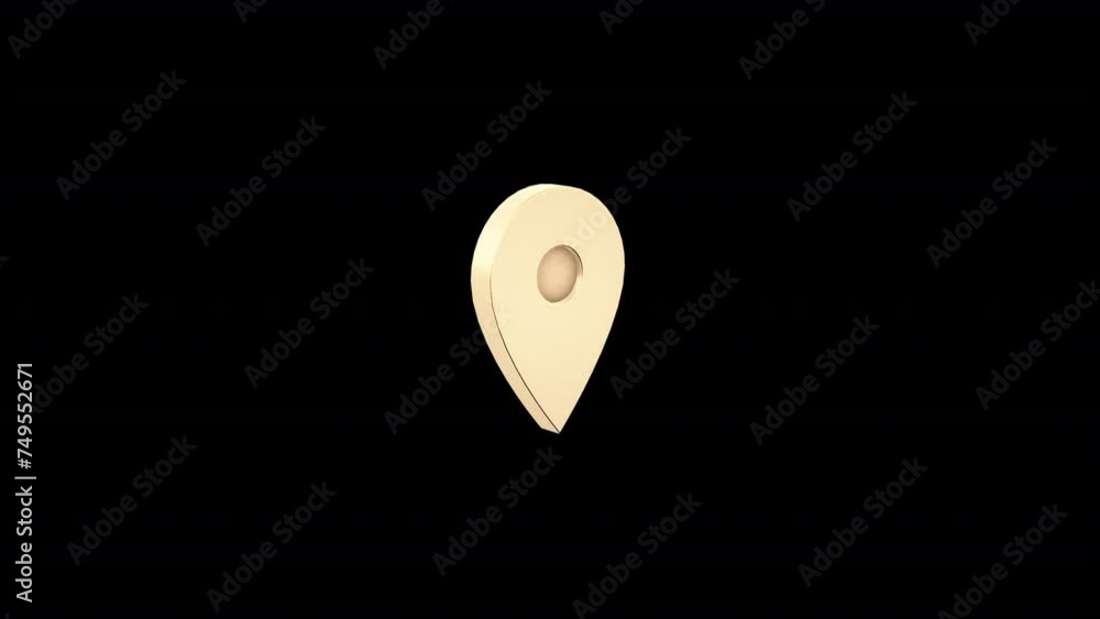 Seamless Map Marker Animation: Step up Your Visualization Game Stock ...