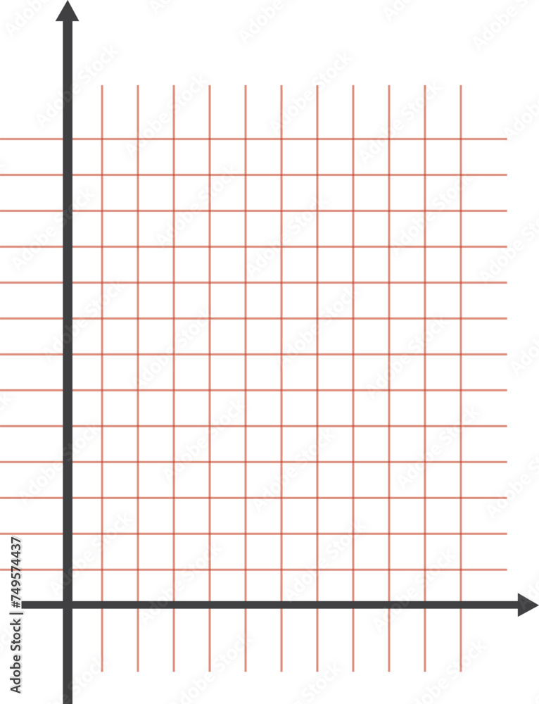 Diagram Of Graph. X Y Axis Cartesian Coordinate Plane. Vector ...