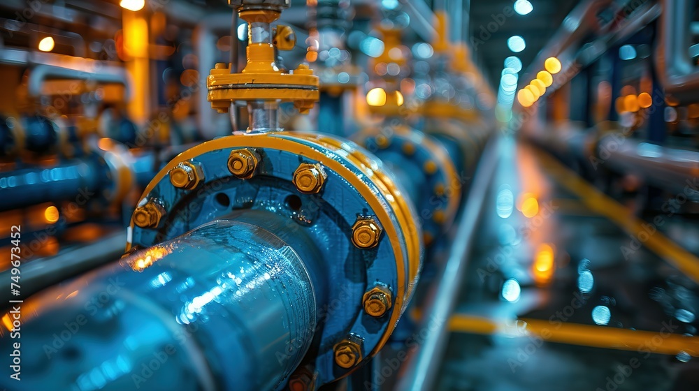 Pipeline and pipe rack of an oil, chemical, hydrogen or ammonia ...