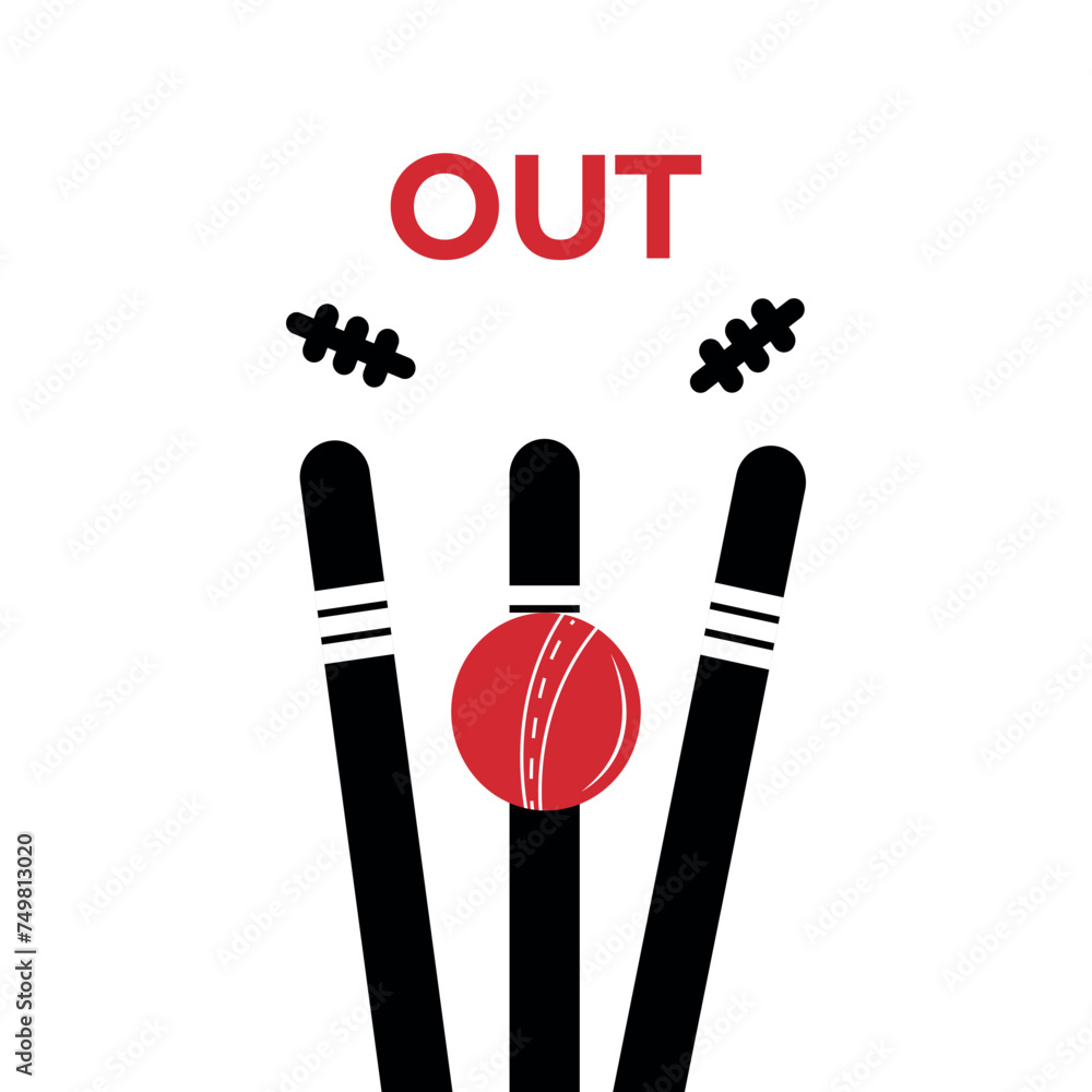 cricket tournament out logo,Cricket sport logo. Cricket tournament logo ...