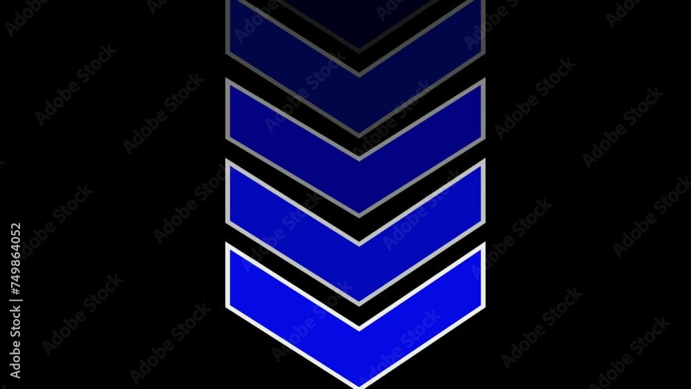 Blue arrows indicate the direction of the overlay video layer. swipe ...