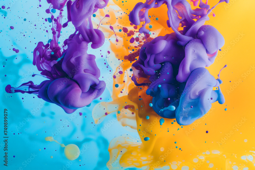 vibrant and dynamic branding concept characterized by playful and ...