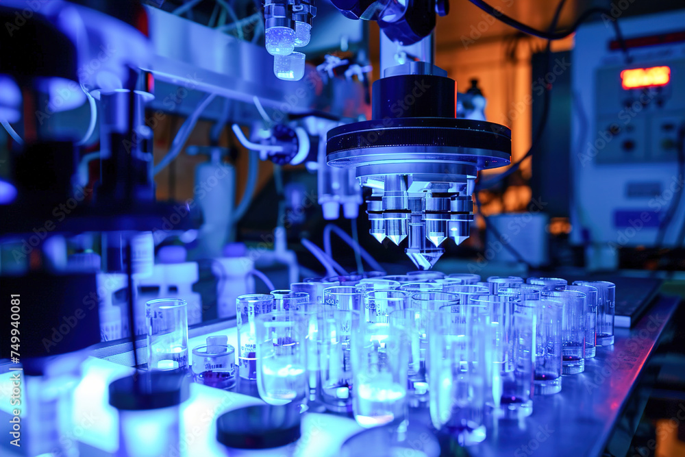 Scientists synthesize nanomaterials in a cutting-edge nanotech lab ...