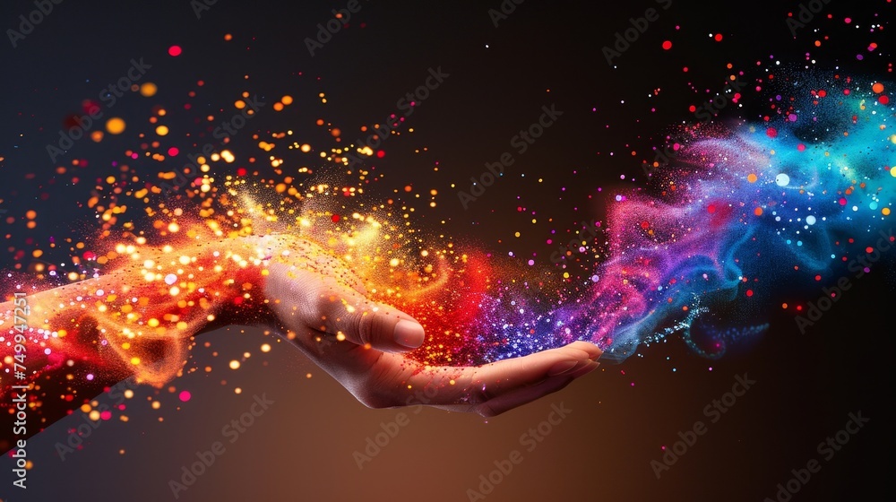 Depict the transformative role of social media in advertising, enabling ...