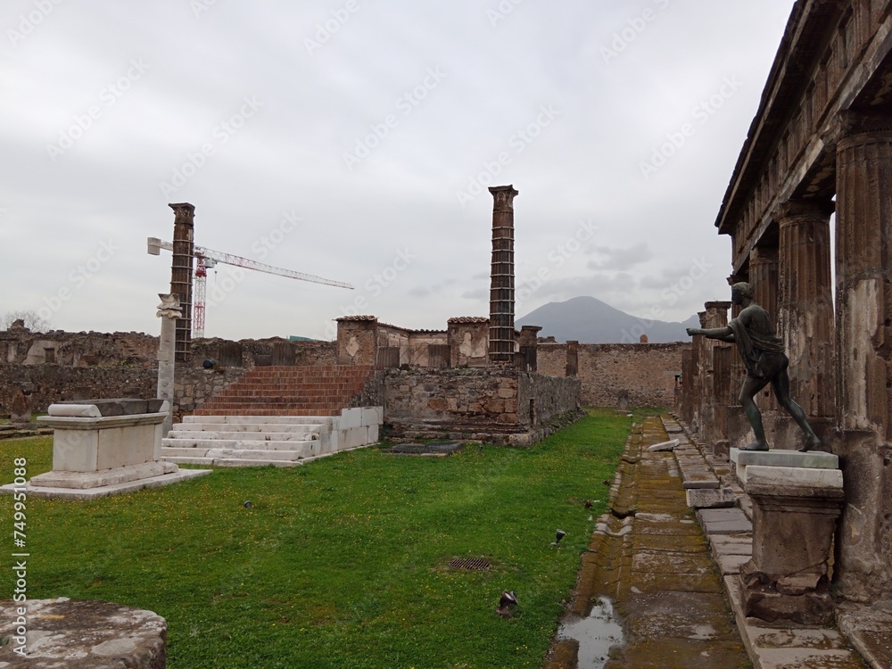 Pompeii, the ancient Roman city buried by the eruption of Mount ...
