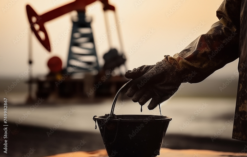 Extraction of petroleum and reduce oil production OPEC+. Futures Prices ...