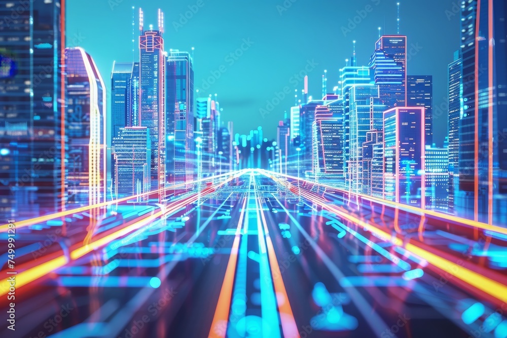 Harness the power of digital innovation to create smart cities that prioritize sustainability ...