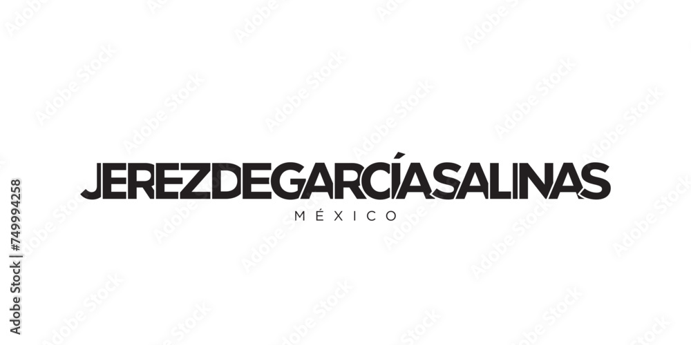 Jerez de Garcia Salinas in the Mexico emblem. The design features a ...