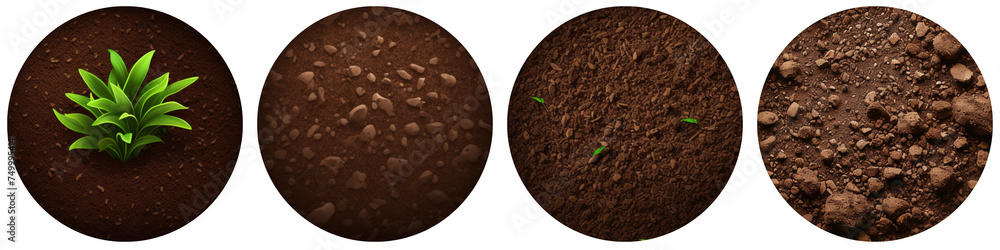 Soil clipart collection, vector, icons isolated on transparent ...