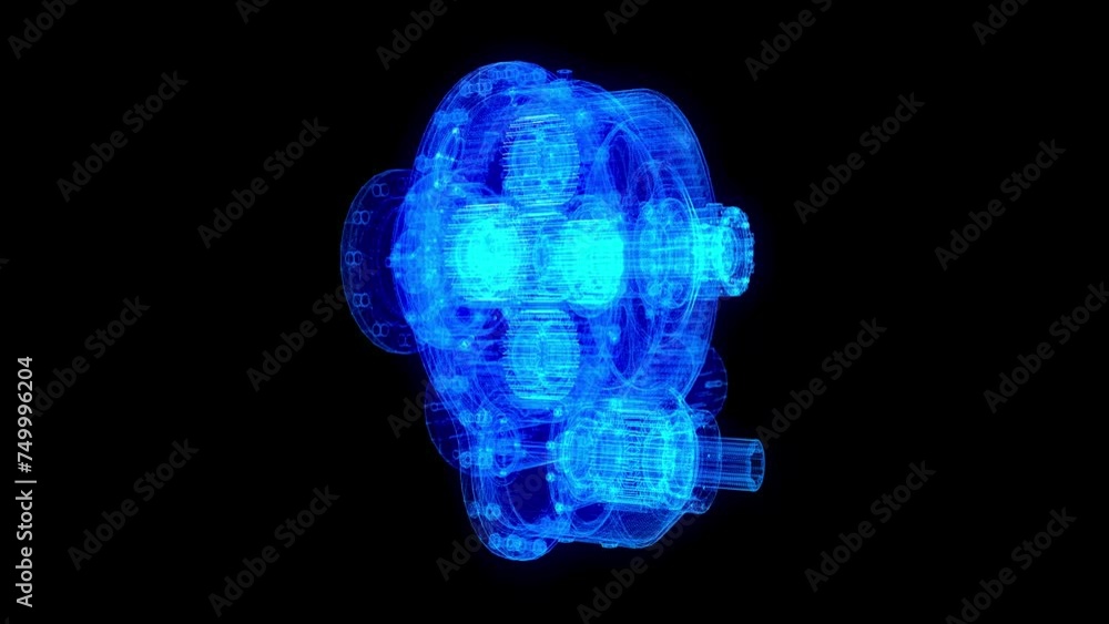 Gear wheels close-up. Automatic transmission gearbox. Large cog wheels ...