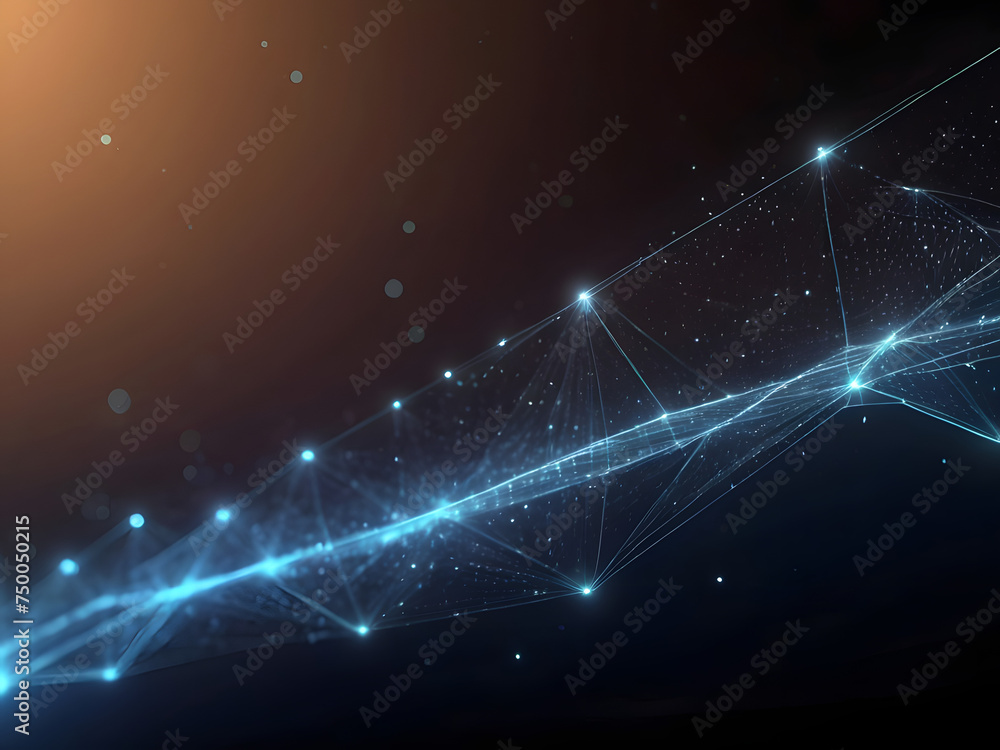 "Pulsating Particles: Futuristic Plexus Tech Background" "Digital Matrix: Hi-Tech Dot Line ...