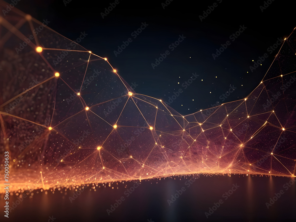 "Pulsating Particles: Futuristic Plexus Tech Background" "Digital Matrix: Hi-Tech Dot Line ...