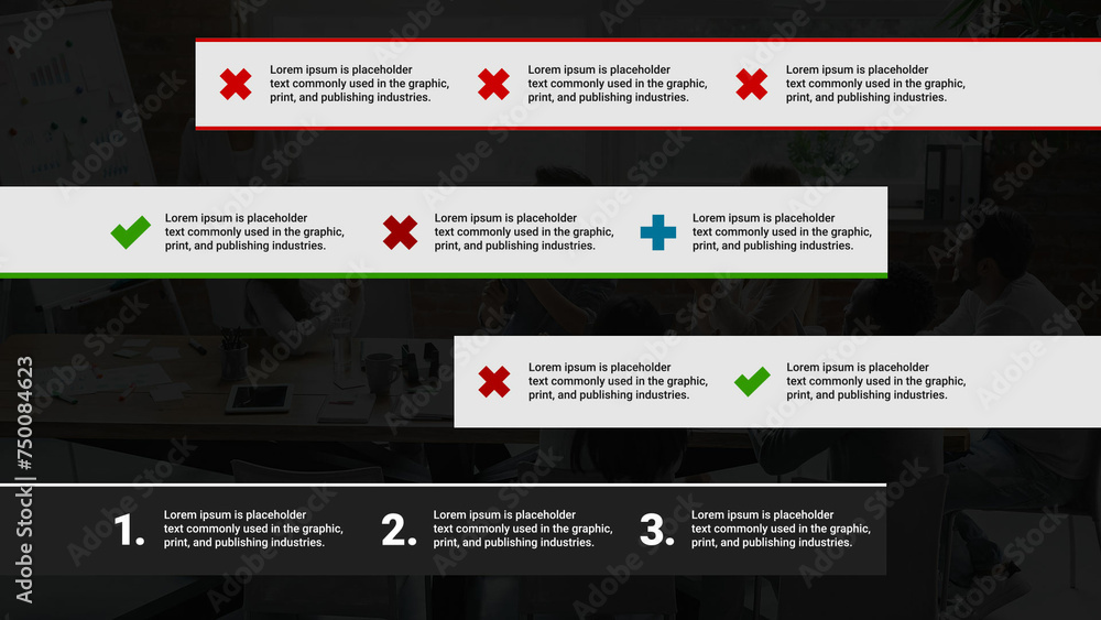 Mini Sidebar Shape With Checkbox Icons Stock Template | Adobe Stock
