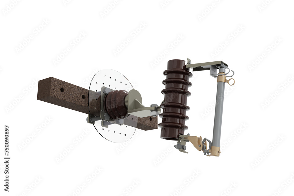 High Voltage Protection system with Dropout Fuse and Animal Barrier ...