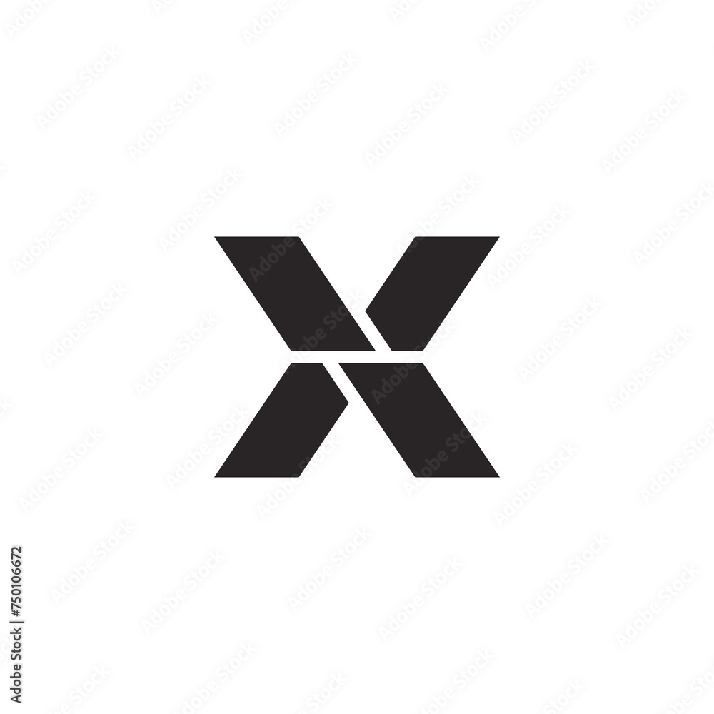 X logo, letter x, initial x logo design Stock Vector | Adobe Stock