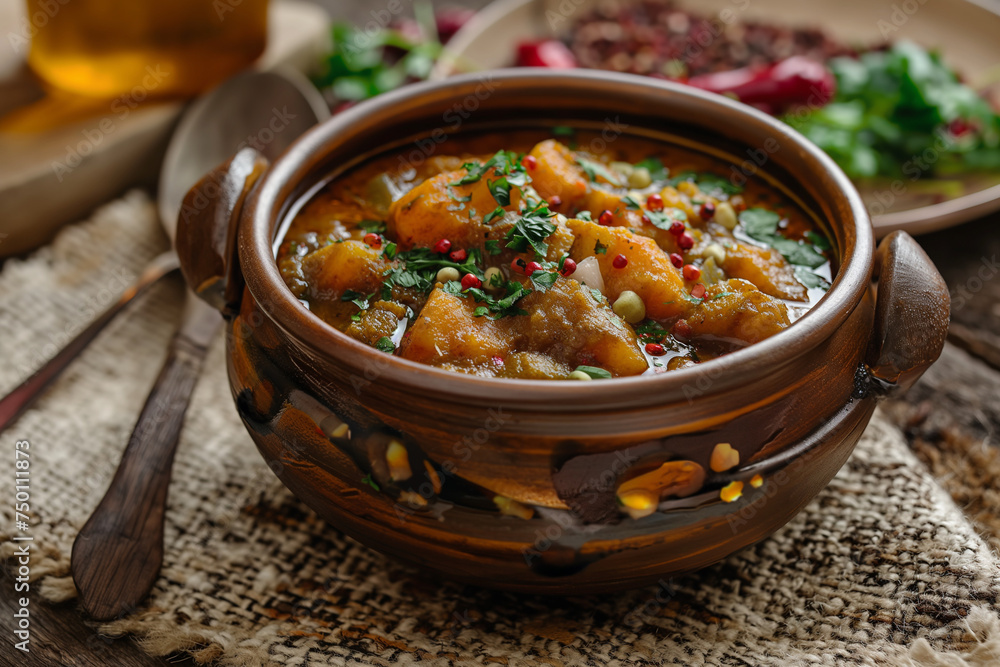 Savoring Tradition: Slow-Cooked Persian Stew, Lovingly Prepared to ...
