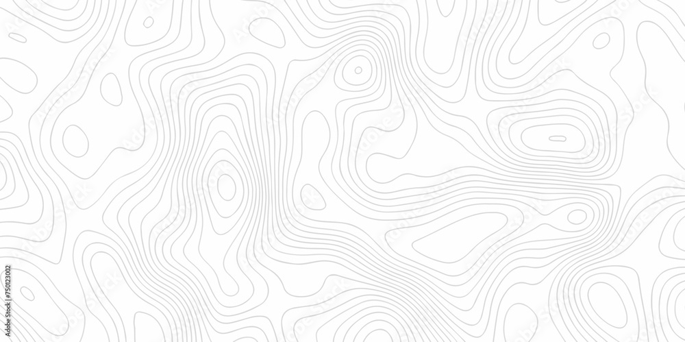The pattern topo with lines Topographic contour lines vector map ...