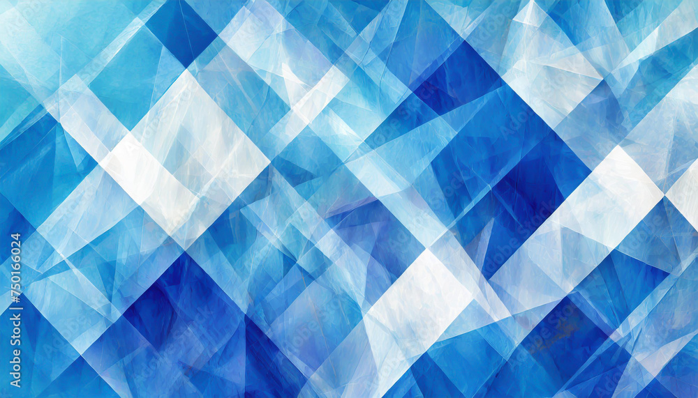 modern abstract blue background design with layers of textured white ...