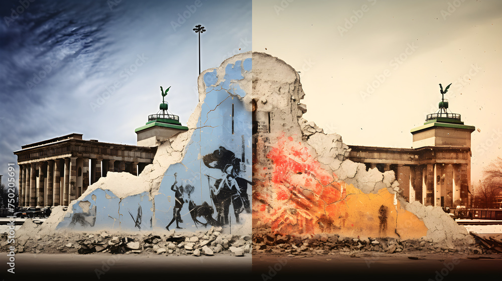 Berlin Wall: A Symbol of Division and Reunification - Before and After ...