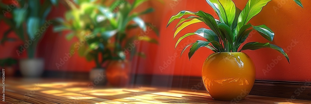 Cartoon Render Ceramic Flower Pot, Background Images , Hd Wallpapers ...