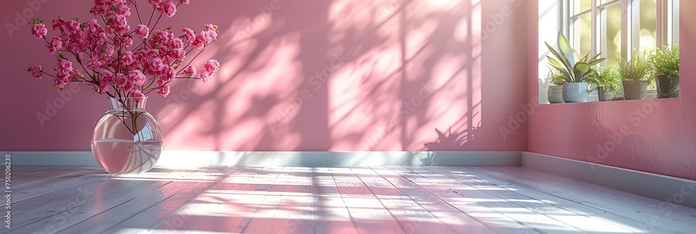 Cartoon Render Glass Blooming Roses Agains, Background Images , Hd ...