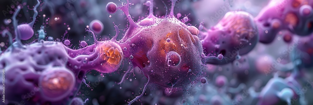 Coliform Microorganism On Human Skin Macro, Background Images , Hd ...